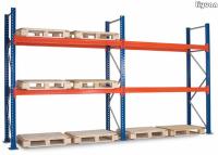 China Q235 Steel Wire Pallet Rack 1200KG Heavy Duty Storage Powder Coated Surface for sale