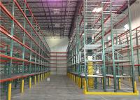 China Wire Mesh Heavy Duty Material Racks , Heavy Duty Pallet Storage Racks Stable for sale