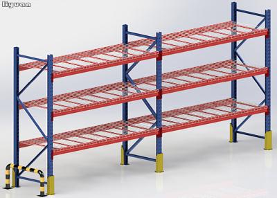 China Steel Heavy Duty Storage Wire Pallet Rack 100-5000kgs Load Capacity Powder Coated for sale