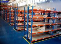 China Storehouse Storage Long Span Racking System Steel Garage 200-800kgs / Level for sale