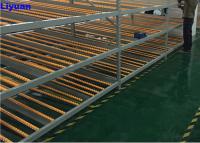 China Industrial Carton Flow Rack Rolling Stainless Steel Case Fifo Storage System for sale