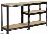 China Multi Level Light Duty Racking Q235 Steel Plywood Panel Height 800-1500mm for sale