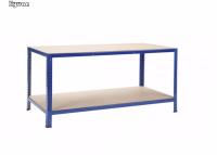 China Capacity 50-100 Kgs Warehouse Storage Racking Metal Shelving Optional Color for sale