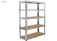 China Black Grey Light Duty Racking Fast Easy Assembly 1.5-2.5mm Depth High Strength for sale