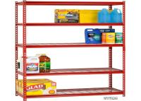 China Powder Coated Light Duty Racking Steel Shelf Panel Customized Dimension for sale