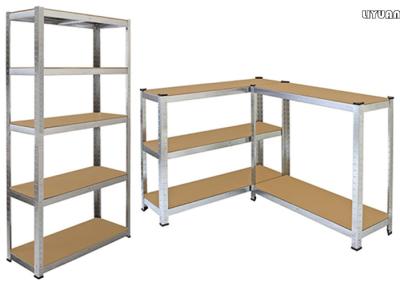 China Multi - Level Stacking Light Duty Racking Metal Q235 Steel Plywood Panel Layer for sale