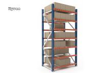 China Boltless Medium Duty Shelving Racking Corrosion Protection High Efficiency for sale