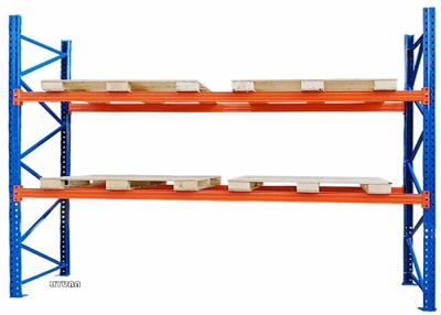 China Metal Steel 800KG Medium Duty Racking System , Warehouse Shelving Racks for sale