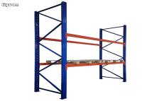 China Metal Steel 800KG Medium Duty Racking System , Warehouse Shelving Racks for sale