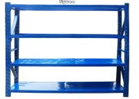 China Medium Duty Warehouse Storage Racking Metal Shelving Easy Installation Stable for sale