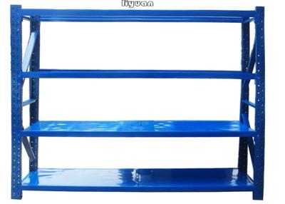 China Medium Duty Warehouse Storage Racking Metal Shelving Easy Installation Stable for sale