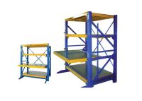 China Heavy Roll Out Injection Mold Racks Steel Die Mold Racking Powder Coated for sale