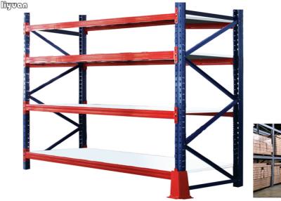 China Wire Mesh Decking Commercial Warehouse Shelving High Loading Capacity Stable for sale