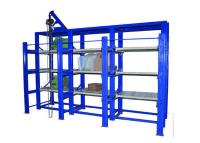 China Industrial Steel Drawer Injection Mold Racks Silicone 800-6000kgs Stainless Steel Q235B for sale