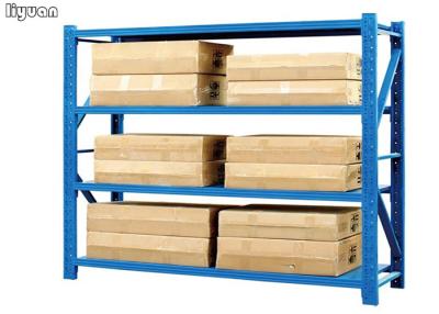 China Custom Q235 Steel Medium Duty Shelving Racking Capacity 200-800 Kgs Anti - Rust for sale