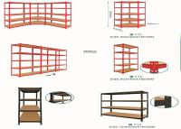 China Steel Structure Medium Duty Shelving Racking Q235 Steel Strong Racks Durable for sale