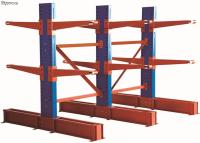 China Q235 Steel Heavy Duty Cantilever Storage Racks Pipes Lumber Sheet Longer Material for sale