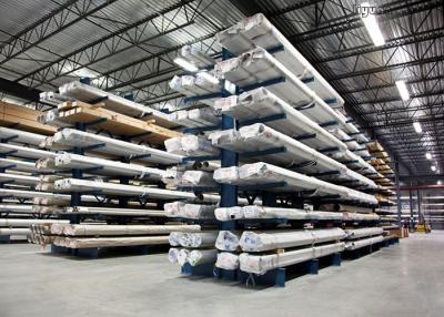 China High Capacity Steel Structural Cantilever Rack For Pipes Lumber Sheet Material for sale