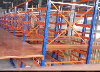 China Pipe Storage Structural Cantilever Rack Q235 Steel Heavy Duty RAL System for sale