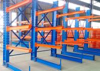 China Large Capacity Cantilever Lumber Rack , Industrial Cantilever Racks Stable for sale