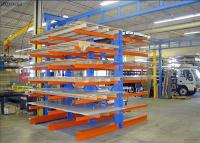China Large Capacity Cantilever Lumber Rack , Industrial Cantilever Racks Stable for sale
