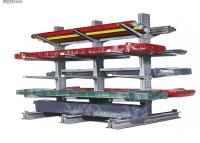 China Optional Dimension Cantilever Pipe Rack , Cantilever Steel Storage Racks for sale