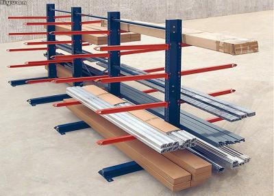China Optional Color Cantilever Pipe Rack Spray Painting Surface Single Double Side for sale