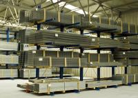 China Optional Color Cantilever Pipe Rack Spray Painting Surface Single Double Side for sale