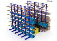 China Optional Color Cantilever Pipe Rack Spray Painting Surface Single Double Side for sale