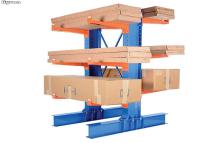 China Supermarket Cantilever Pallet Rack Shelving Powder Coated Surface Easy Installation for sale