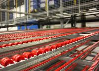 China Custom Industrial Rolling Shelves , Garage Storage Carton Flow Rack Systems Plastic for sale