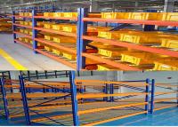 China Custom Industrial Rolling Shelves , Garage Storage Carton Flow Rack Systems Plastic for sale