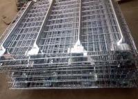 China Heavy Duty Wire Pallet Rack Cold Rolled Steel Q235B Material Custom Dimension for sale