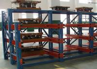 China Die Steel Roll Out Injection Mold Racks Powder Coated / Galvanized Finish Surface for sale