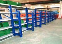 China Industrial Warehouse Injection Mold Racks Heavy Duty Drawer Steel Storage Shelf for sale