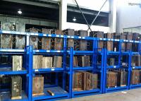 China Roll Out Injection Mold Racks Customized Tool Storage With Manual Movable Carriage for sale