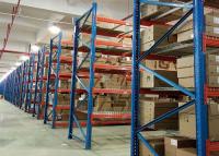 China Heavy Duty Wire Pallet Rack Galvanized Steel  Corrosion Protection With Wire Mesh Decking for sale