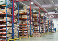 China Heavy Duty Wire Pallet Rack Galvanized Steel  Corrosion Protection With Wire Mesh Decking for sale