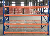 China Power Coated Wire Mesh Shelving Systems Boltless Warehouse Pallet Rack Durable for sale