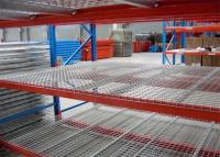 China Adjustable Pallet Racking System , Robot Welding Wire Mesh Decking For Warehouse for sale