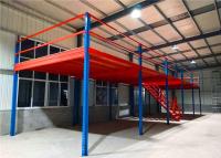 China Steel Platform Heavy Duty Mezzanine Floor Multi - Tiers For Industrial Warehouse for sale