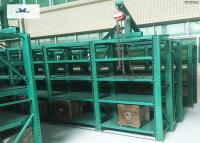 China Drawer Die Mold Storage Rack Rack Roll Out Drawer Type SS With Hoist Crane for sale