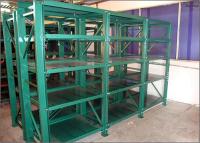 China Drawer Die Mold Storage Rack Rack Roll Out Drawer Type SS With Hoist Crane for sale