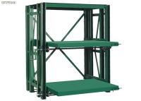 China Drawer Die Mold Storage Rack Rack Roll Out Drawer Type SS With Hoist Crane for sale