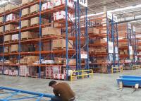 China Rigid Beam Connectors Heavy Duty Warehouse Shelving Pallet Racking System for sale