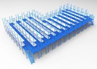 China Steel Platform Mezzanine Racking System Powder Coated / Galvanized Finish 3D design for sale