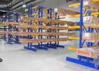 China Adjustable Layers Structural Cantilever Rack Cold Rolled Steel For Pipe Storage for sale