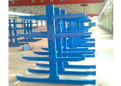 China Robot Welding Cantilever Steel Rack Heavy Duty Storage Shelving For Long Pipes for sale