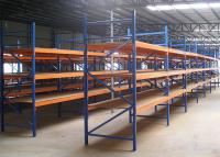China Solid Structural Heavy Duty Span Racking System Powder Coated Metal Shelves for sale