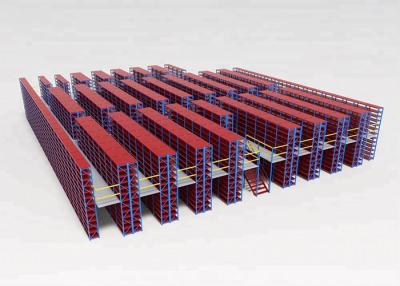 China Durable Steel Platform Mezzanine Racking System Storage Shelving Easily Installed for sale